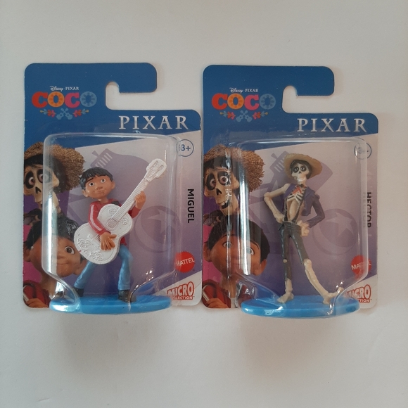 Disney | Other | Disney Pixar Coco Miguel Hector Mattel Micro ...